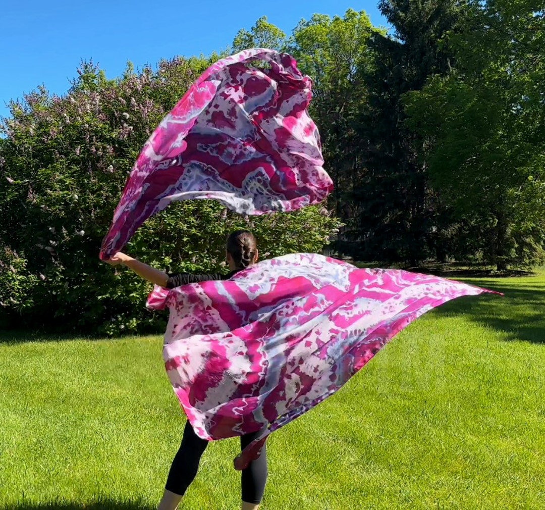 Worship Dance “army With Banners II” Set of Two Flags “song of Solomon ...