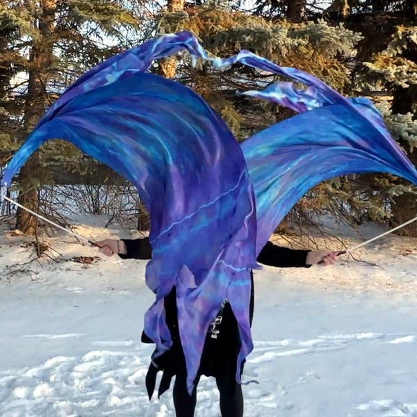 Silk Streamers - Etsy