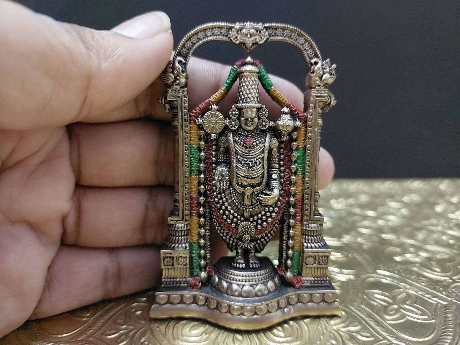 Small Tirupati Balaji Statue, Big Shree Venkateswara Idol, Tirupati ...