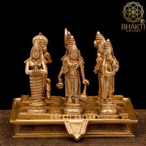 Brass Navgrah Statue, 9 Nav Grah Murti in Brass, Standing Navagrah ...