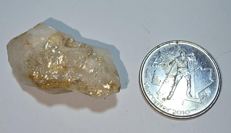 Crystal Gold in Natural Quartz - Etsy