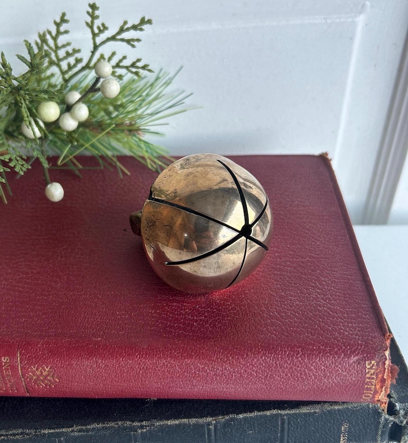 Antique Brass Swedish Sleigh Bell - Etsy