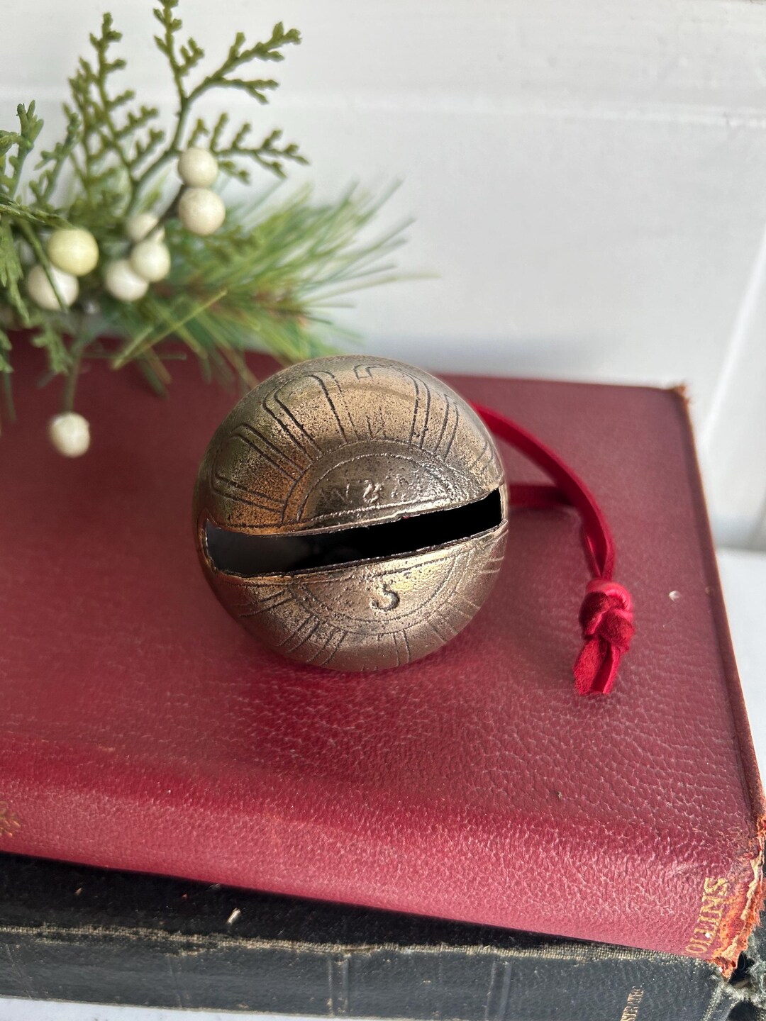 Antique Petal Sleigh Bell Maker's Initials w&n - Etsy