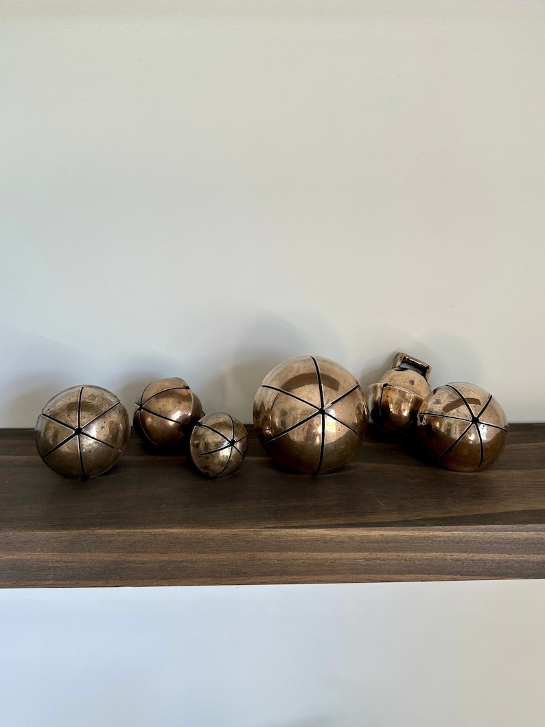 Antique Brass Swedish Sleigh Bell - Etsy