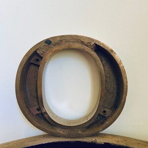Vintage Cast Letter "o" - Etsy