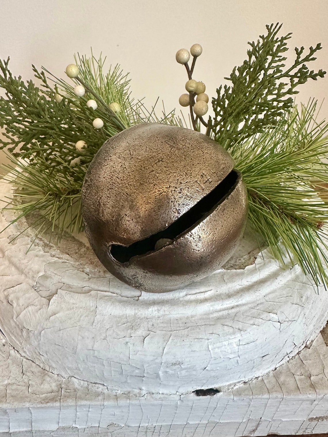 Antique Sleigh Bell - Size 3 1/4” - Etsy