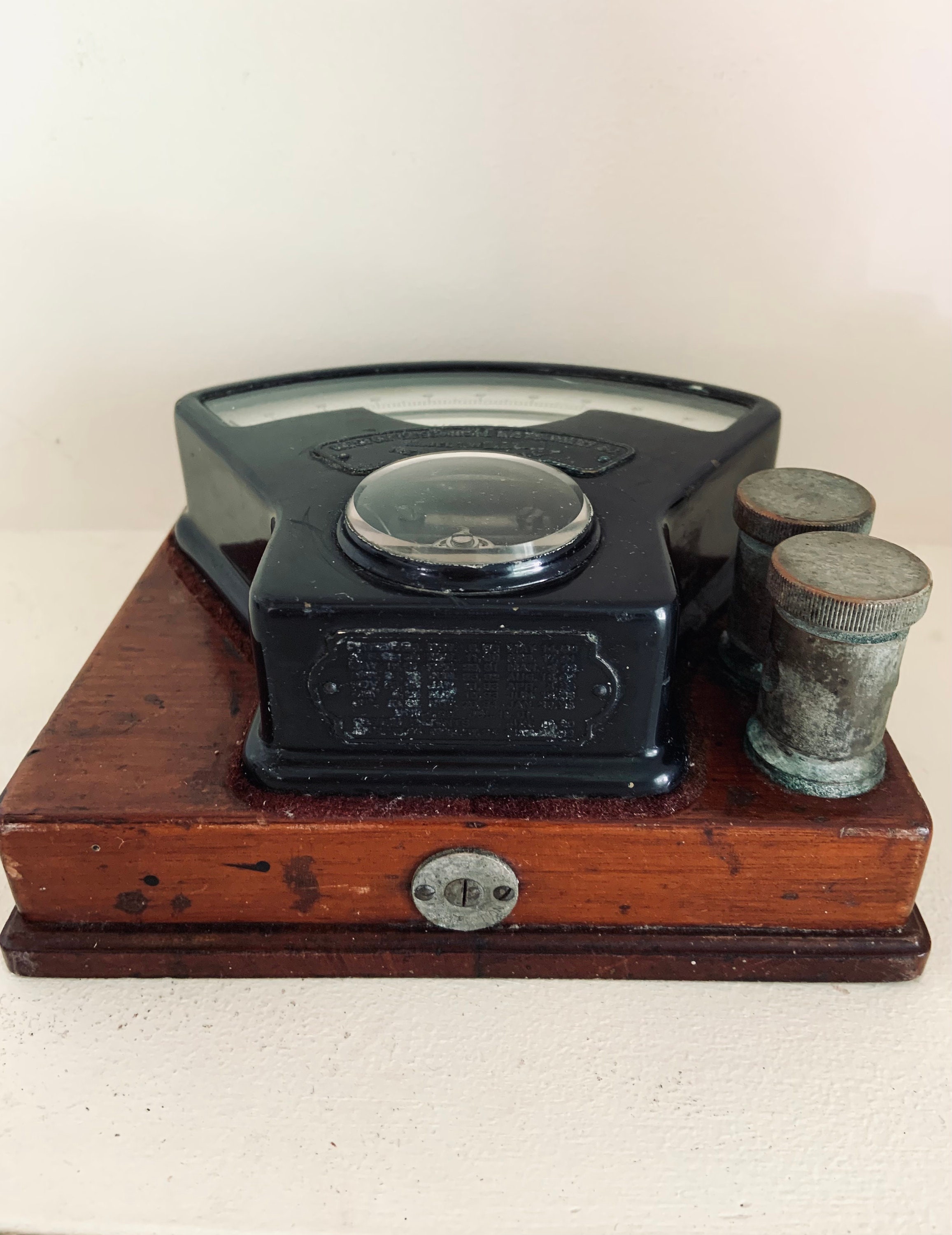 Antique Weston Direct Current Ammeter - Etsy