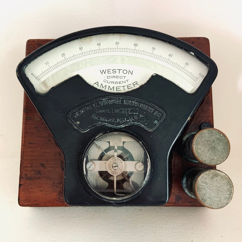 Antique Electrical Meters - Etsy