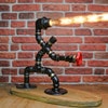 Pipeman Desk Lamp, Robot Lamp, Home Decor, Gift for Him, Edison ...