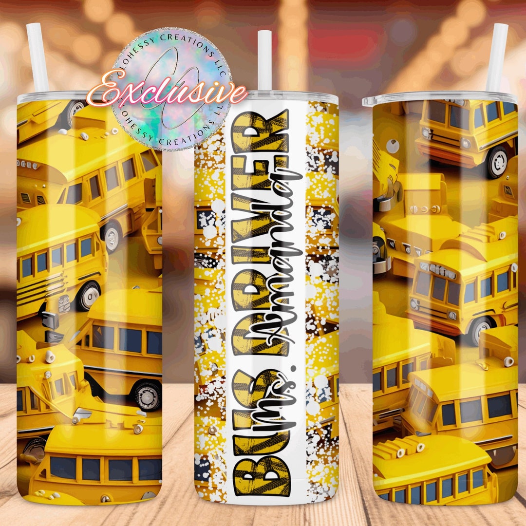 School Bus Driver Tumbler Custom Bus Driver Cup - Etsy