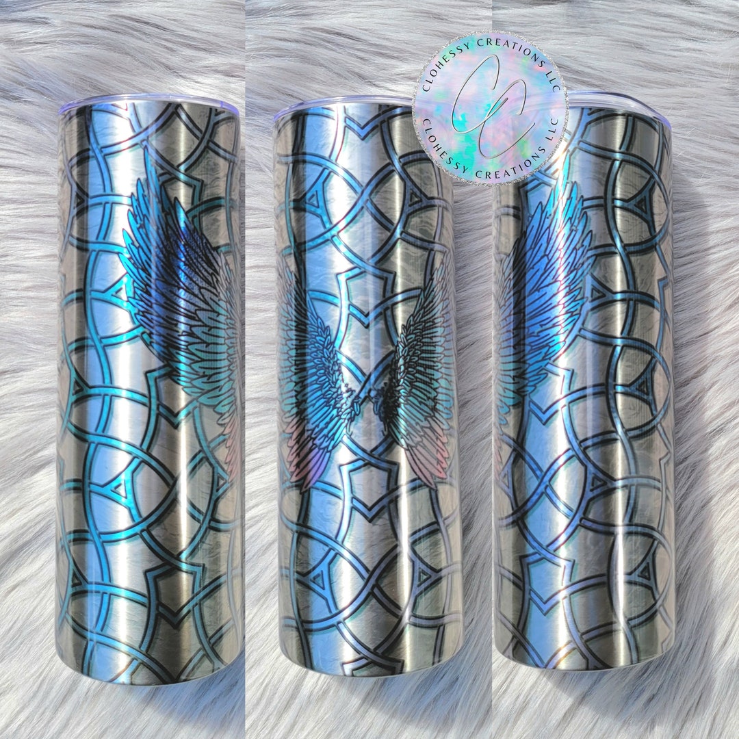 Angel Wings Cup Angel Tumbler Memorial Tumbler Loves Angels Angel Wings ...
