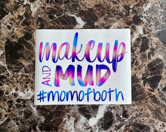 Mom of Both Decal | Etsy