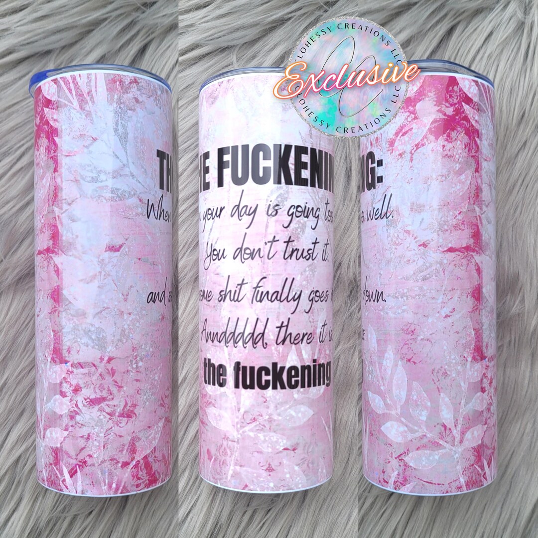 The Fuckening Tumbler | Curse Tumbler | Cuss Travel Mug | Sarcastic ...