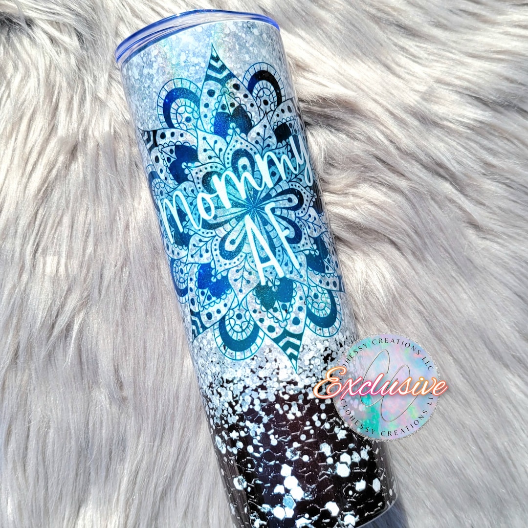 Mommy AF Tumbler Funny Mom Tumbler Inappropriate Mom Profanity Mom ...