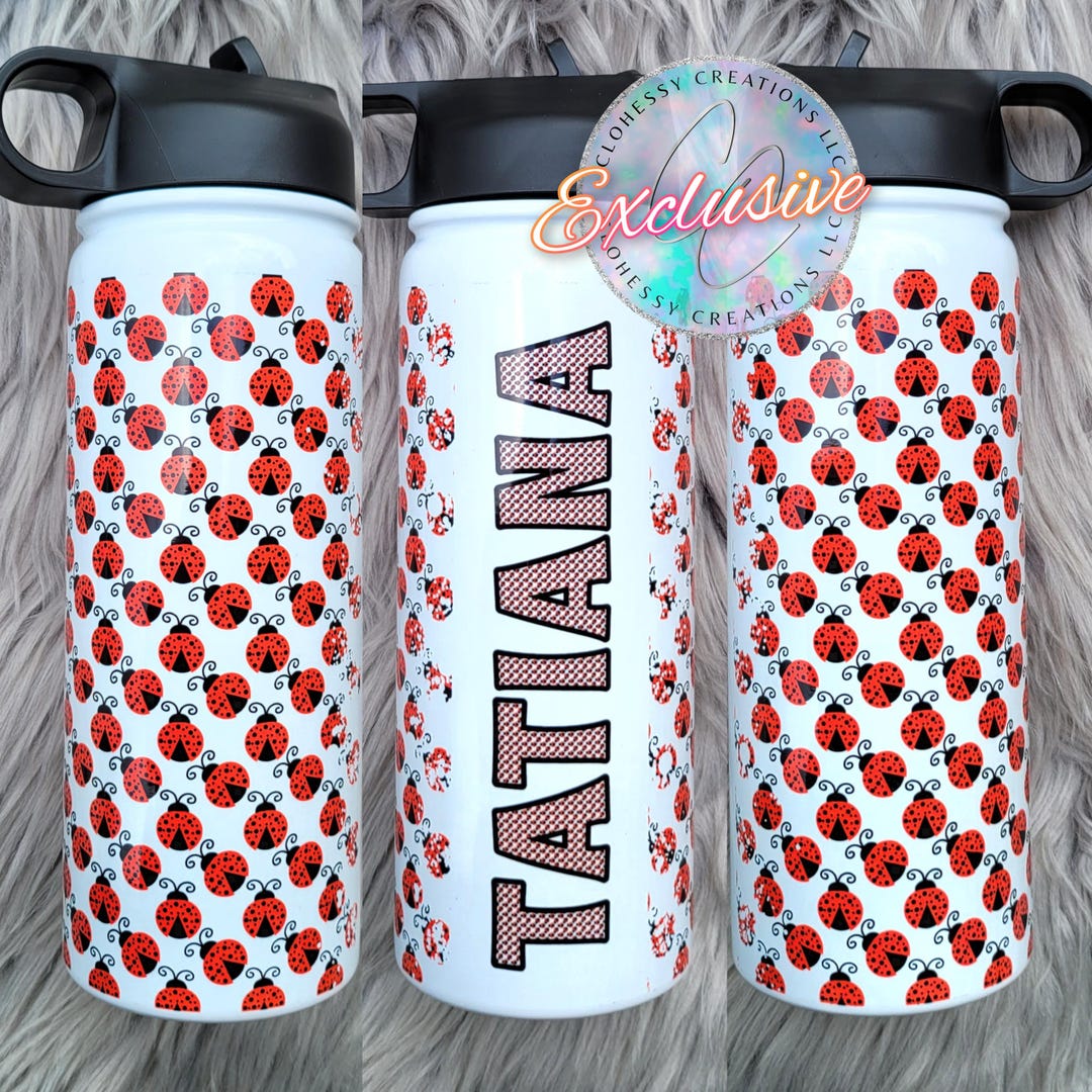 Ladybug Water Bottle | Loves Ladybugs | Lady Bug Cup | Adorable Ladybug ...