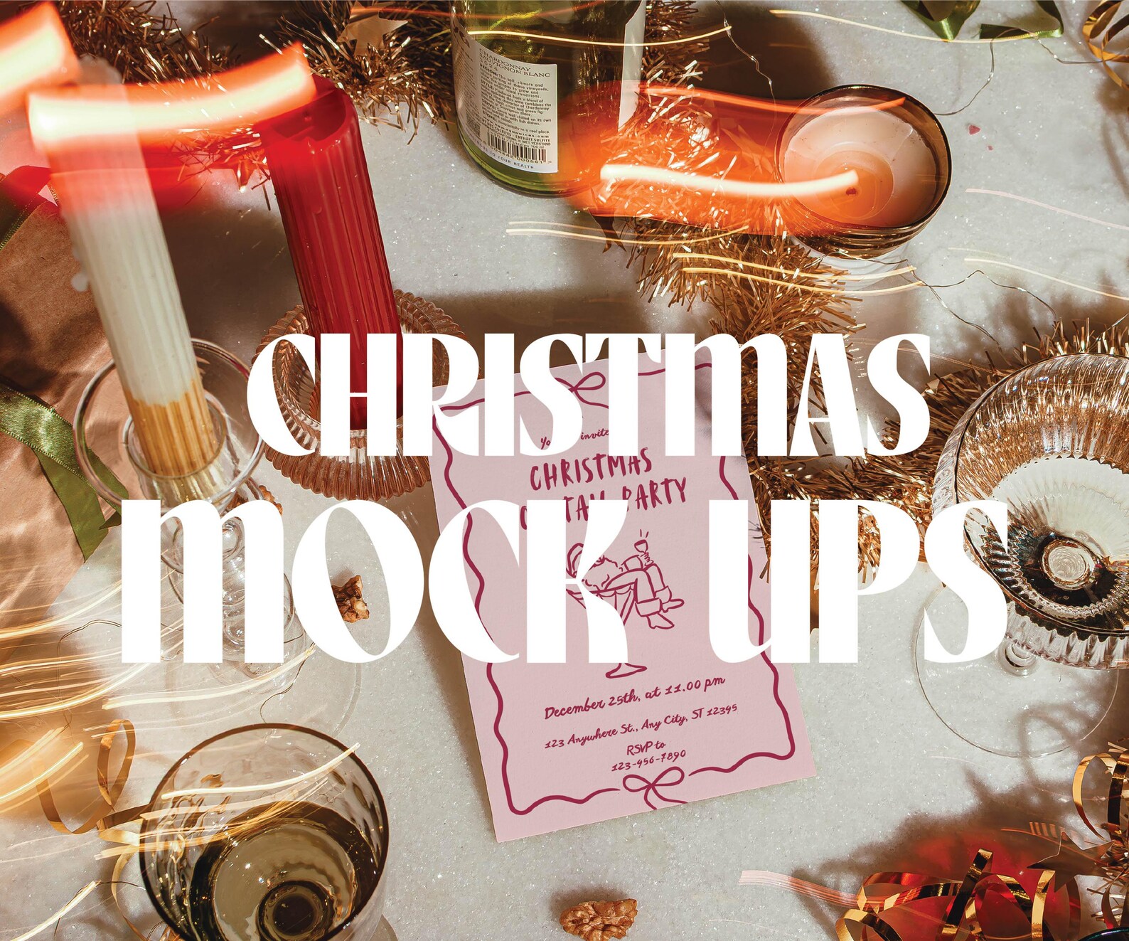 Christmas Photo Mockup Bundle | Holiday Mini Sessions (digital Download ...