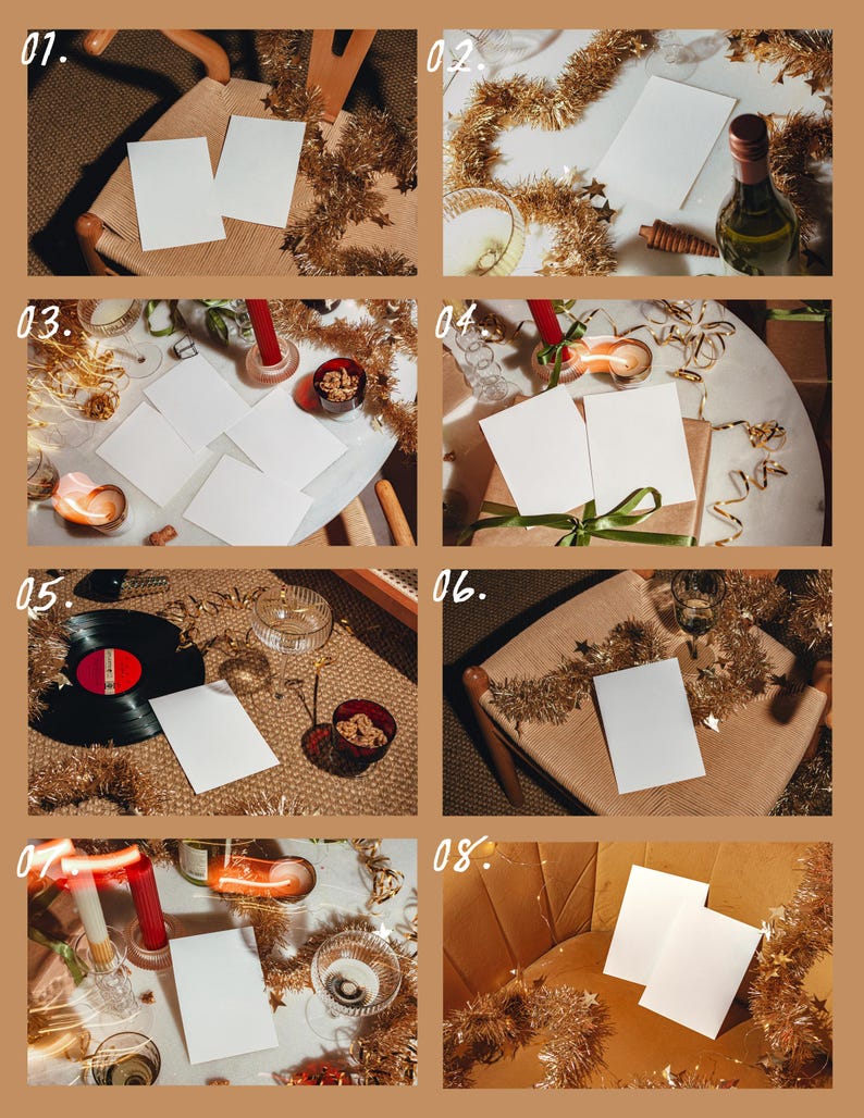 Christmas Photo Mockup Bundle | Holiday Mini Sessions (digital Download ...