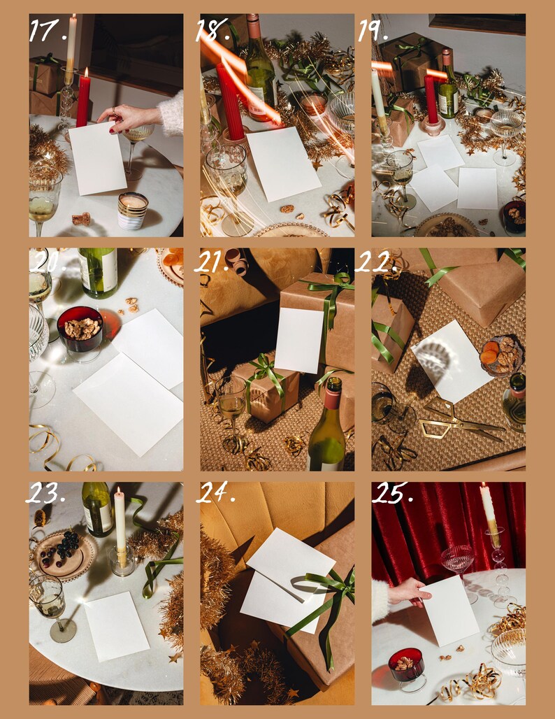 Christmas Photo Mockup Bundle | Holiday Mini Sessions (digital Download ...