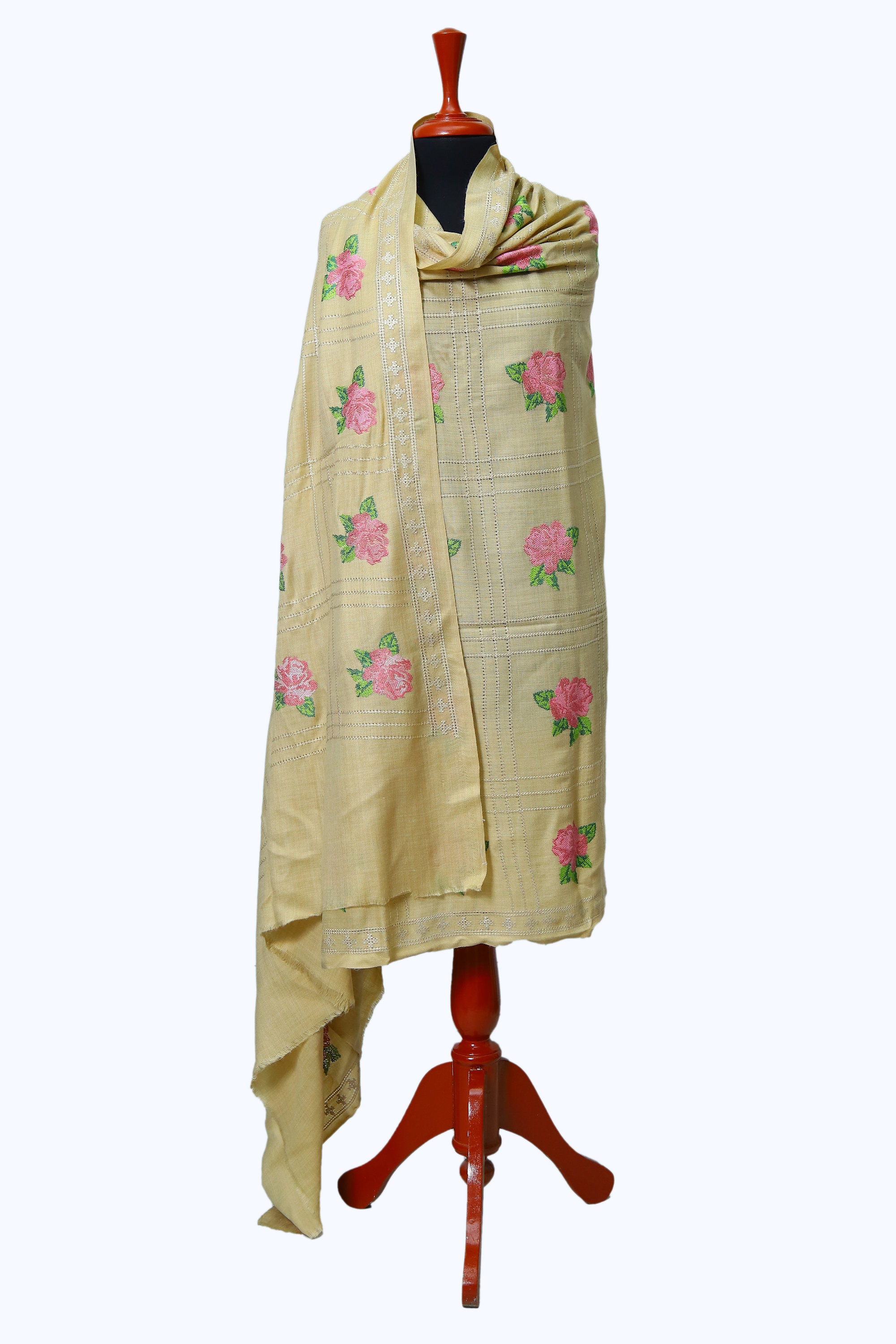 Pakistani Pashmina Shawl, Extremely Soft Feel Wrap, Fine Fabric With ...