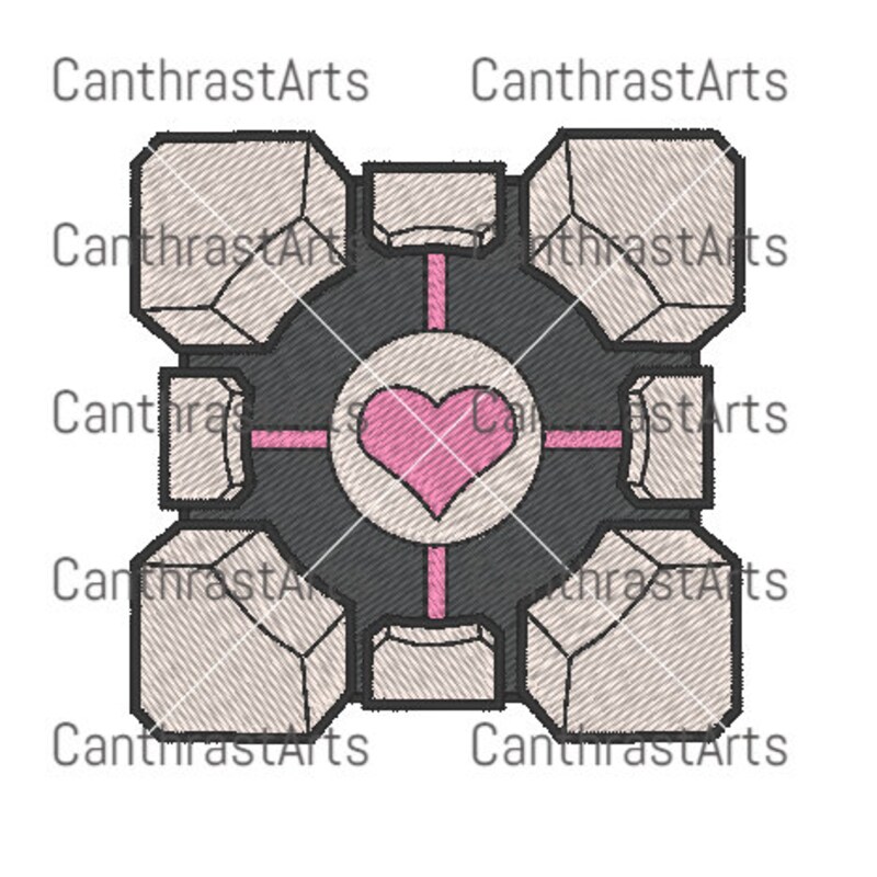 Companion Cube - Etsy