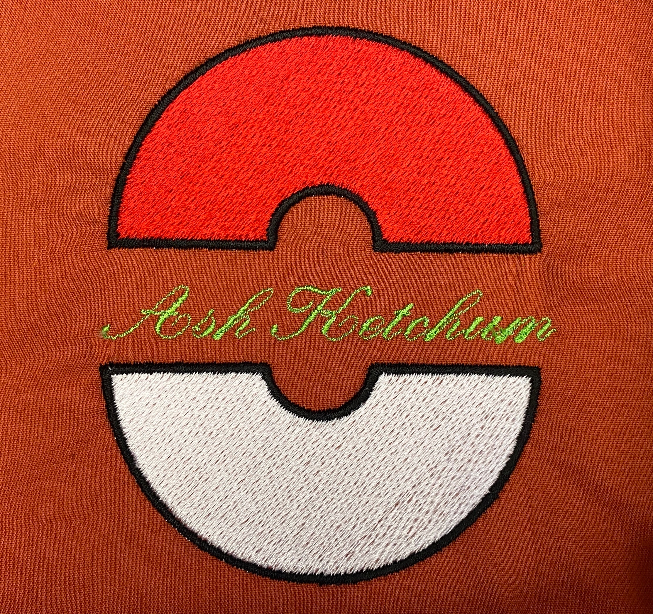 Pokeball Monogram Embroidery File - Etsy
