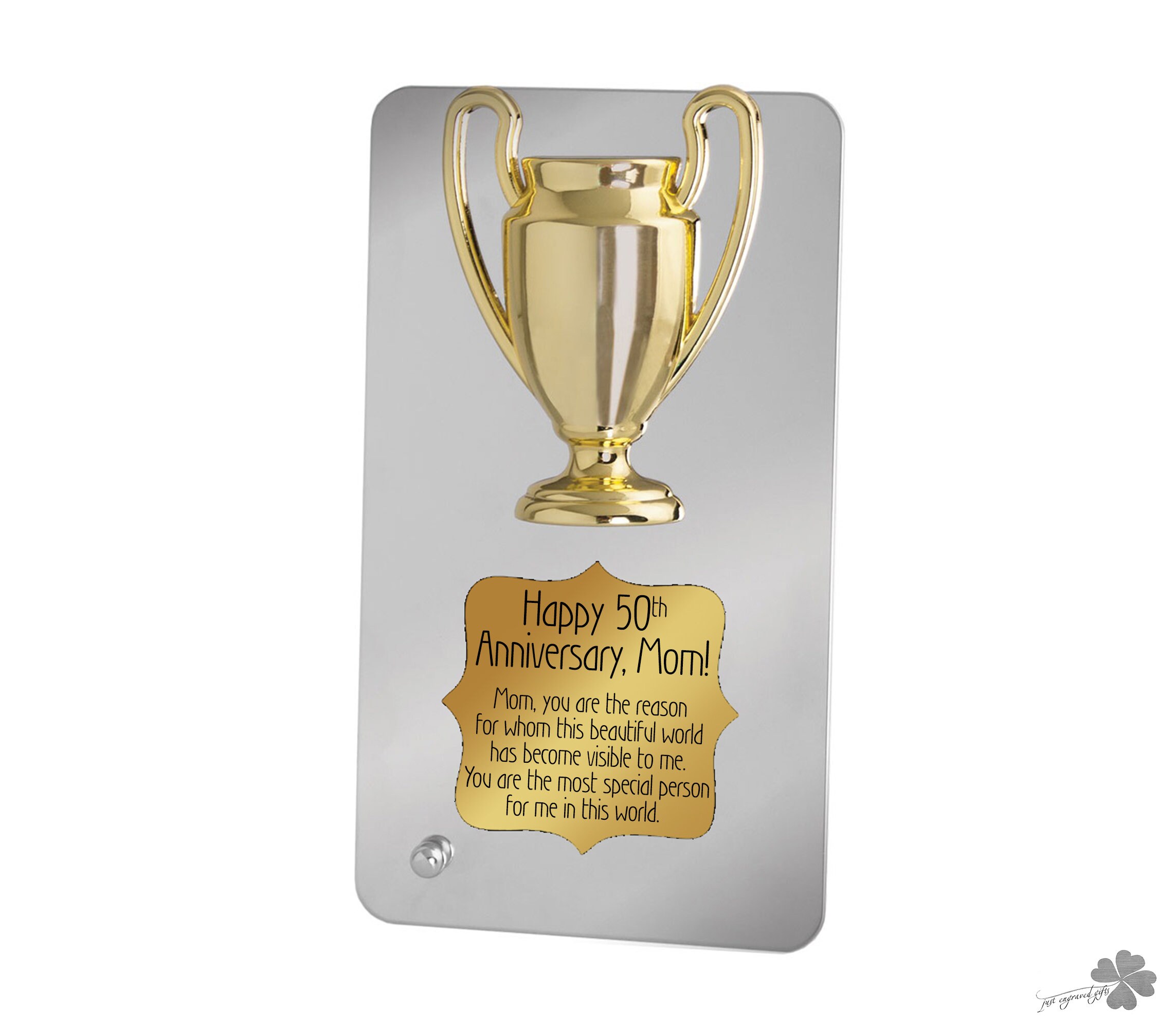 Personalized Plaque Trophy Award Customized With Your Text - Etsy UK