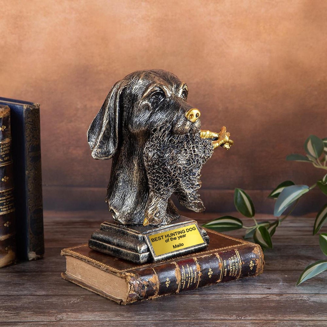 Personalized Hunting DOG Award / Prestige Dog Trophy, Free Wording ...
