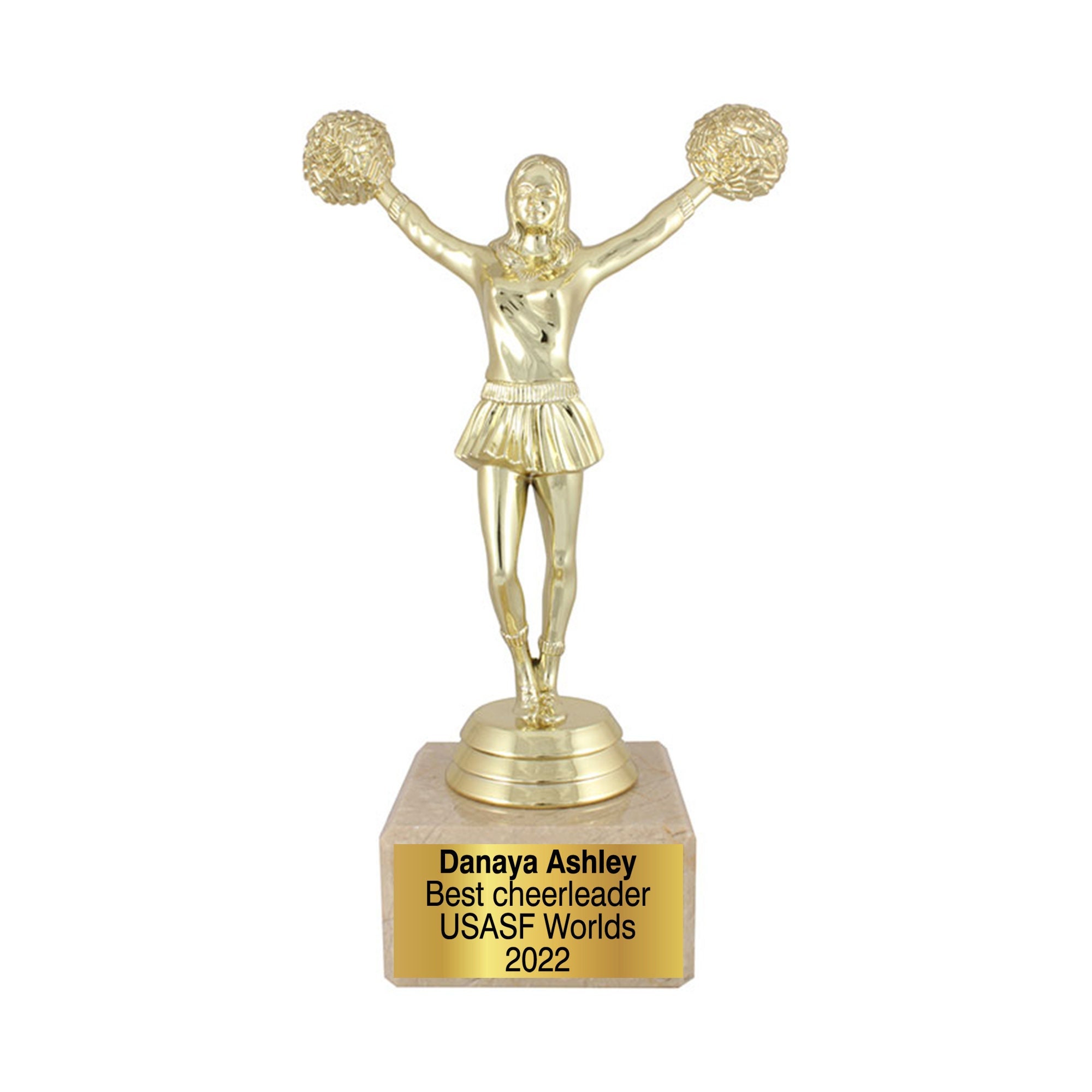 Cheer Uniform Trophy at Charlotte Stretton blog