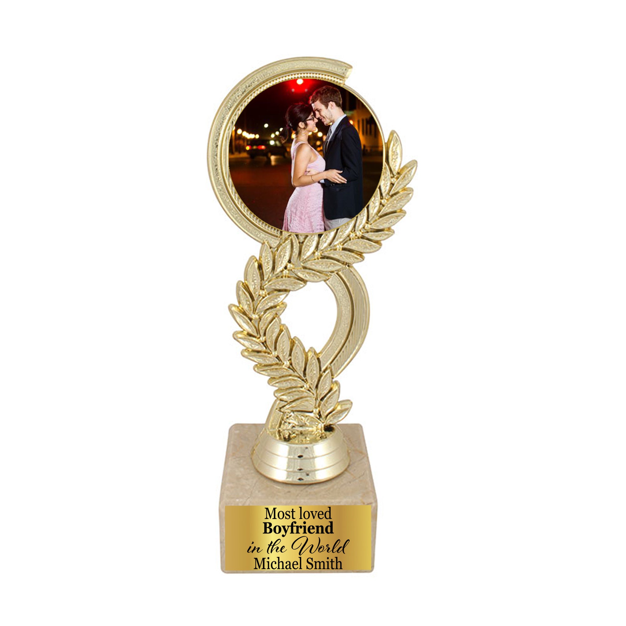 Customized Award/ Most Loved Boyfriend/ Most Loved Man Award With a ...