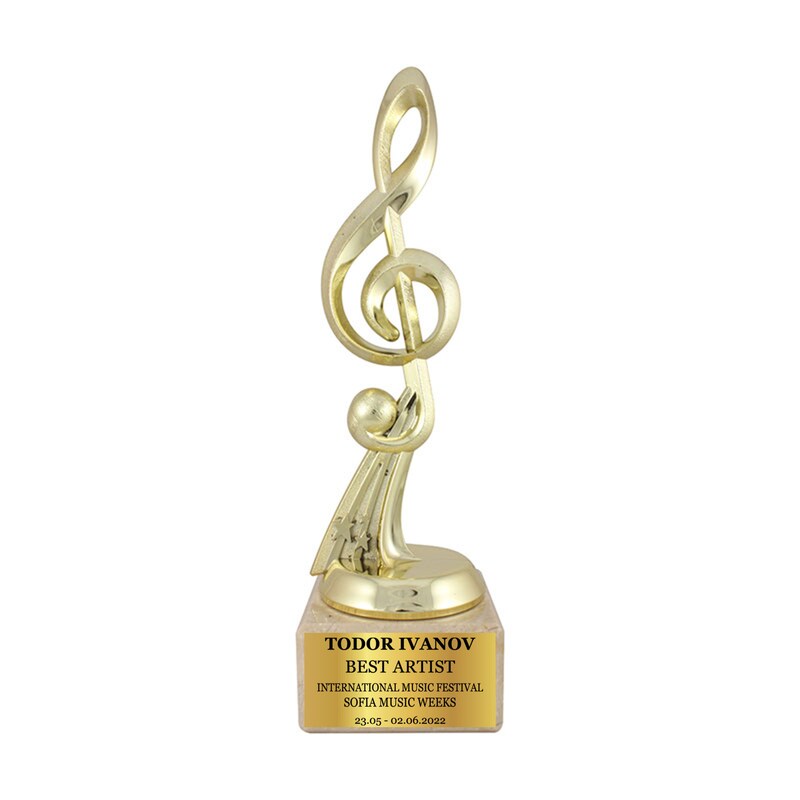 Music Trophy - Etsy