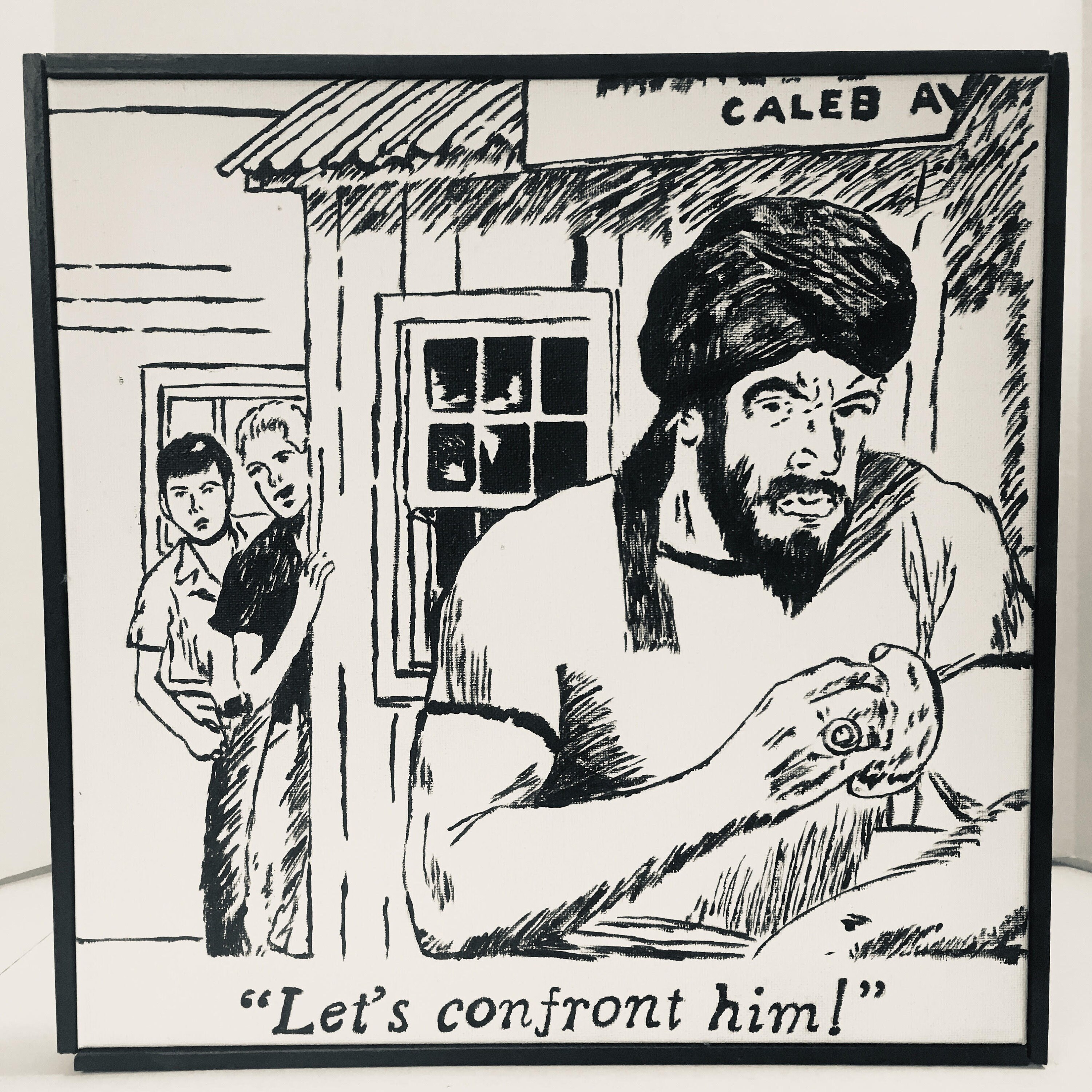 Let's Confront Him Hardy Boys-inspired Painting - Etsy