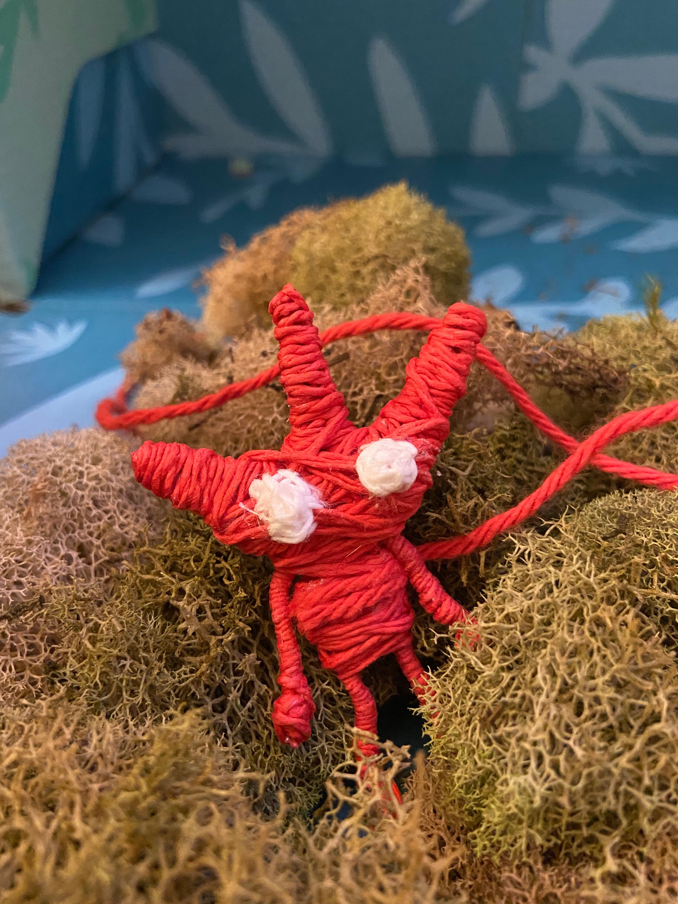 Unravel Two Set of MINI red and blue yarny | Etsy