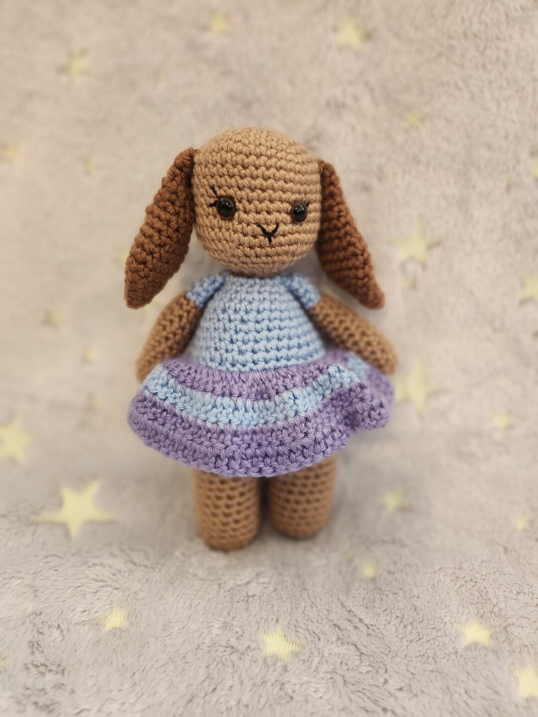 Crochet Bunny in a Dress Beatrice Bunny - Etsy