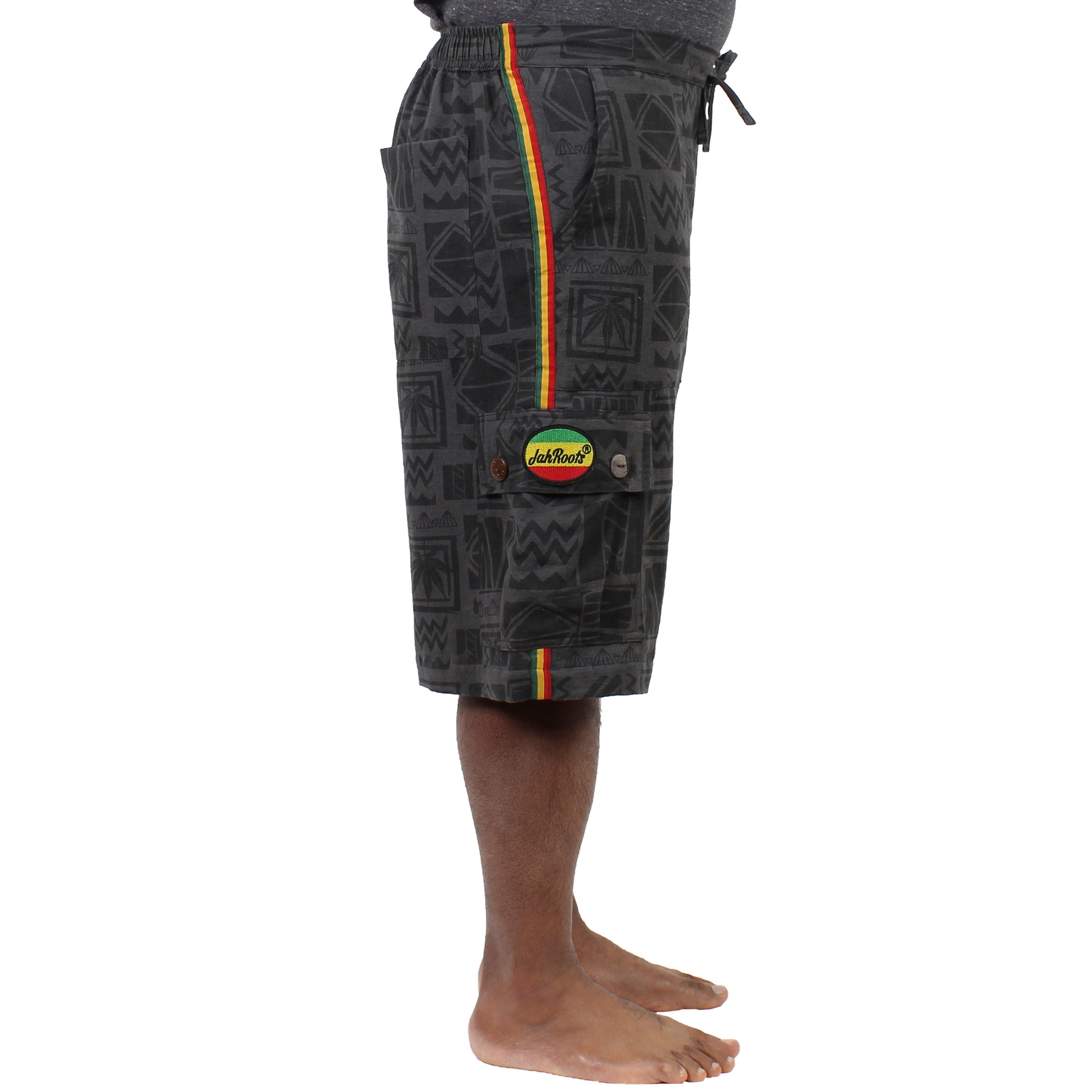 Reggae Rasta Jahroots Beach Festival Cargo Shorts - Etsy