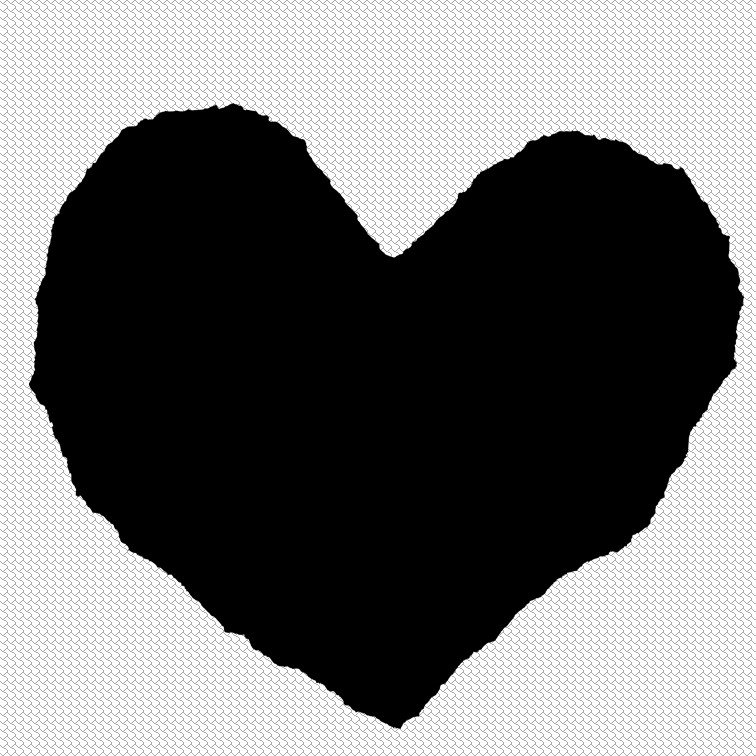 Ripped Paper Hearts 10 Items Inkscape SVG and PNG 600 DPI Different ...