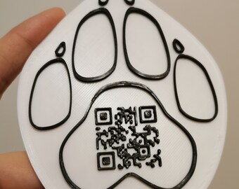 3d Printed Qr Code - Etsy