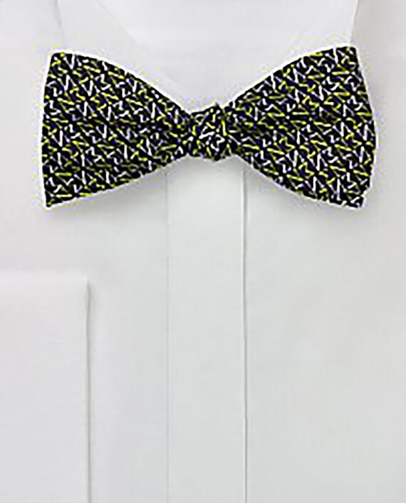 Sigma Nu Fraternity Silk Bow Tie Self-tie Greek Letters - Etsy