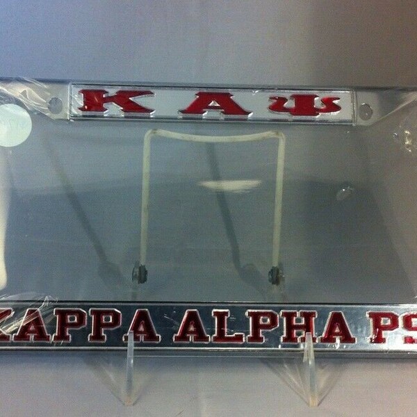 Kappa Alpha Psi License Plate Frame - Etsy
