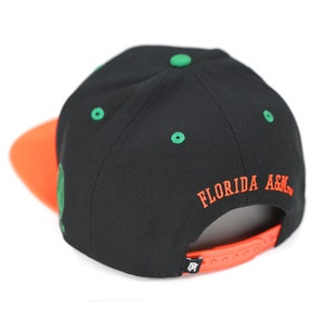 Florida A&M University FAMU Snapback Hat-black - Etsy