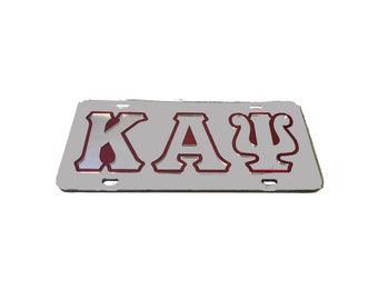 Kappa Alpha Psi Frat so Nice Named It Twice License Plate/ - Etsy