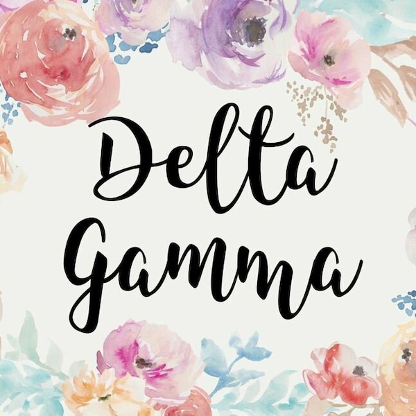 Delta Gamma - Etsy