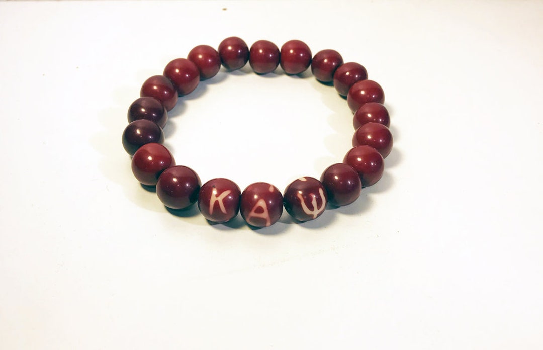 Kappa Alpha Psi Fraternity Beaded Bracelet - Etsy