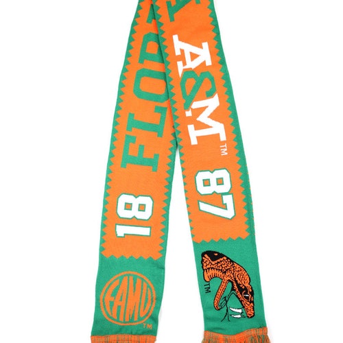 Florida A&M University FAMU Acrylic Scarf - Etsy