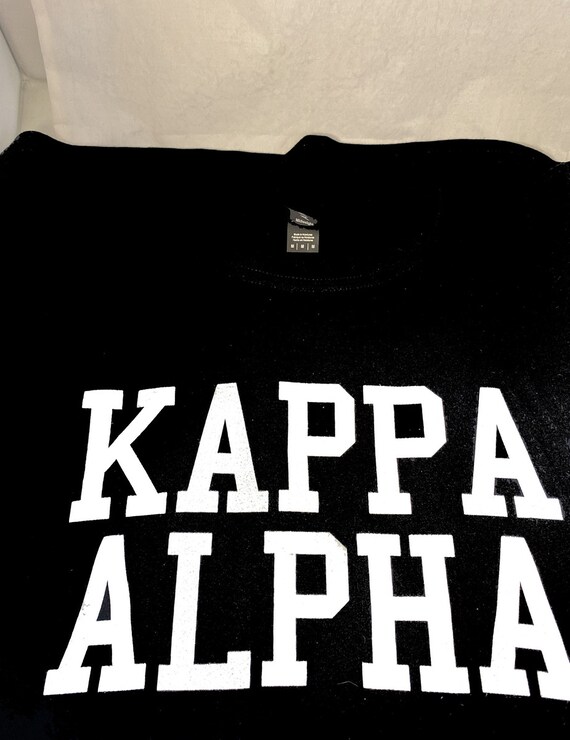 Kappa Alpha Fraternity Long Sleeve Shirt Black | Etsy