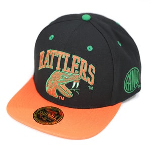 Florida A&M University FAMU Snapback Hat-black - Etsy