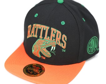 Florida A&M University Rattlers Trucker Men's Pro Standard Green Orange ...