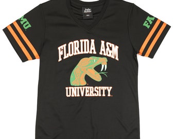 Florida A&M University FAMU Football Jersey Men's-orange/green - Etsy