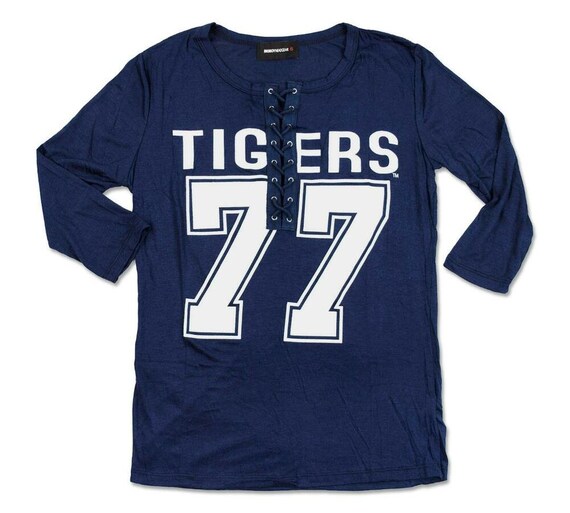 Jackson State University JSU Lace-up Tee - Etsy