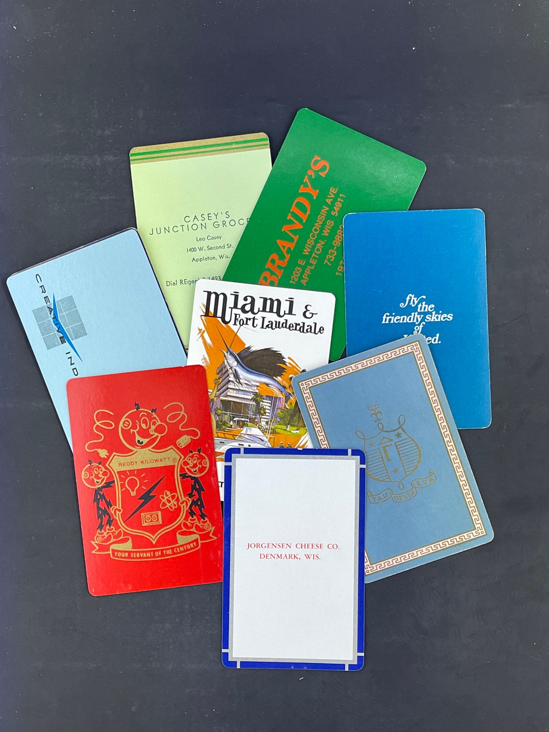 9 Single Swap Playing Cards Advertising, Businesses, Co. Great for ...