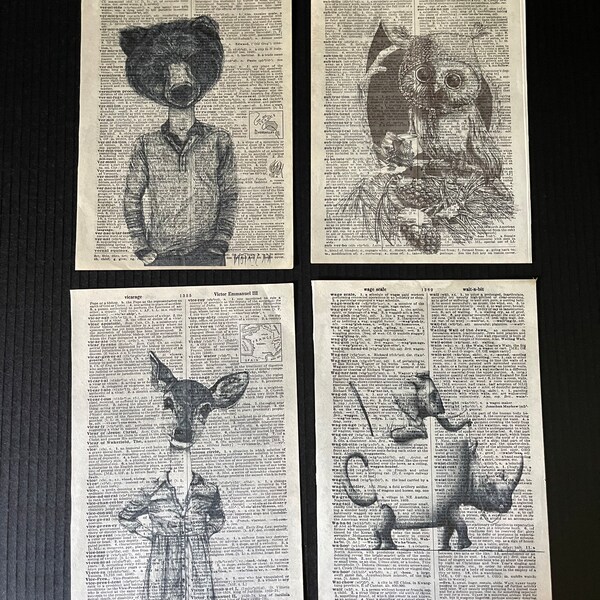 Anthropomorphism - Etsy